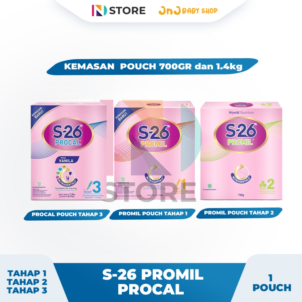 Jual S-26 Promil Tahap 1 700gr/Promil Tahap 2 700gr/Procal Tahap 3 1 ...