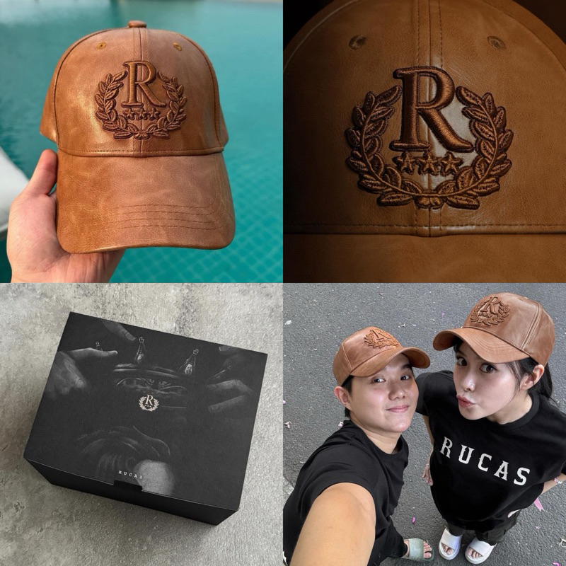 Jual Rucas CROWN Brown Leather Cap / Tailor Delivery II Incredible ...