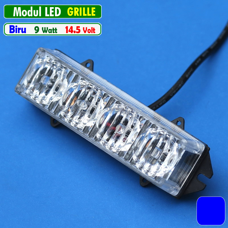 Jual Lampu Led Bumper Grill 9W Biru Modul Foglamp Grille Kota Senja ...