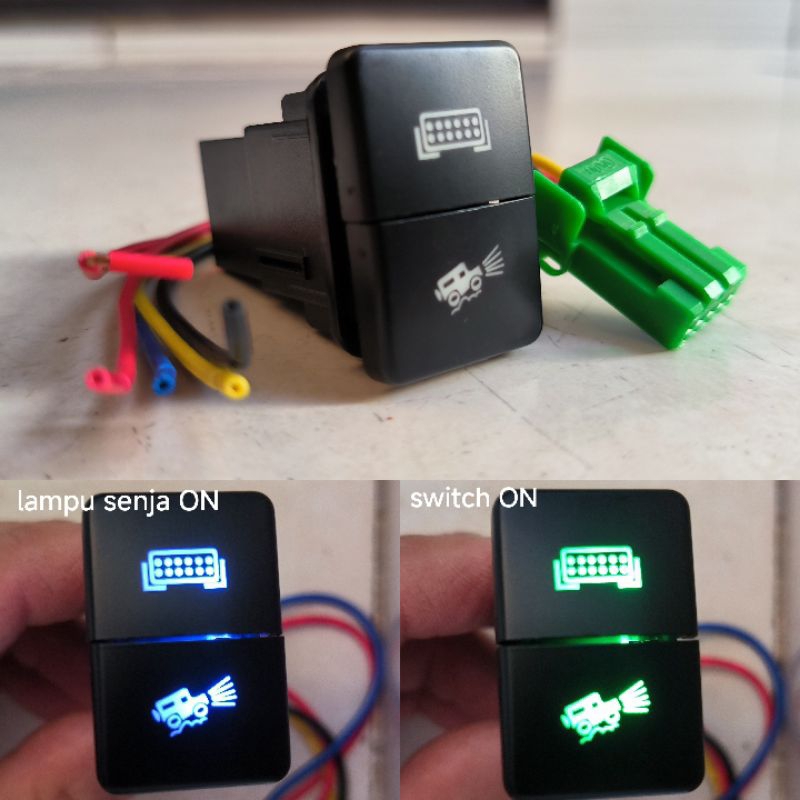 Jual saklar lampu tambahan DRL mitsubishi mirage switch fog lamp ...