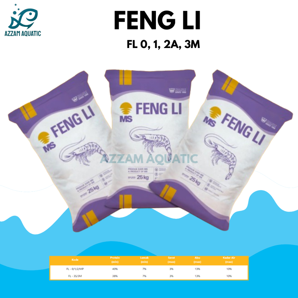 Jual PELET PAKAN FENG LI 500G FENGLI 0 1 2A 3M UDANG LOBSTER BURAYAK IKAN FENGLI TENGGELAM ...