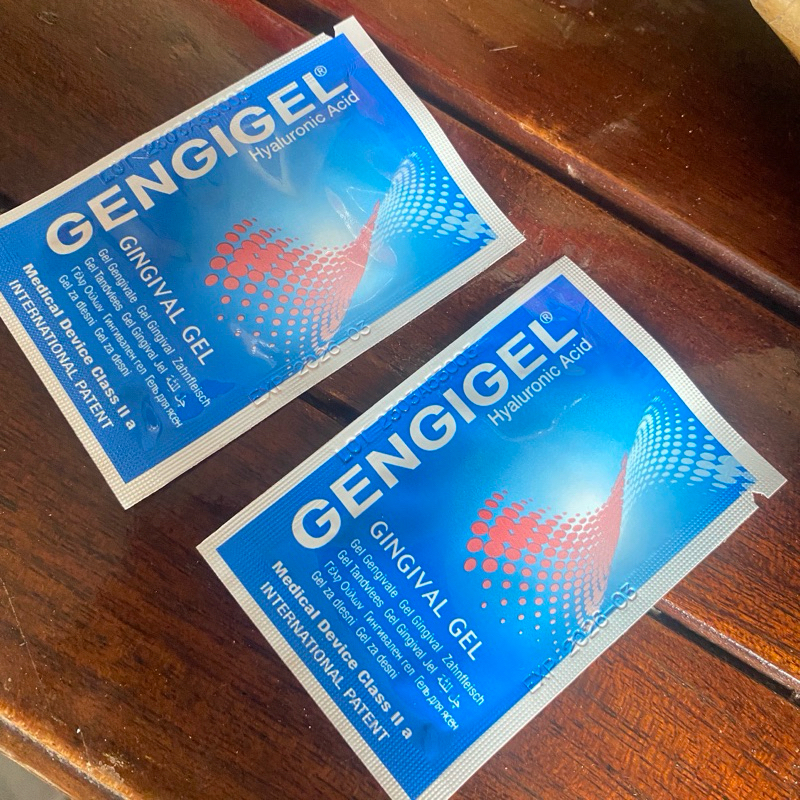 Jual GENGIGEL SACHET 1ml gingiva gel 1 ml GENGIGEL obat sariawan ...