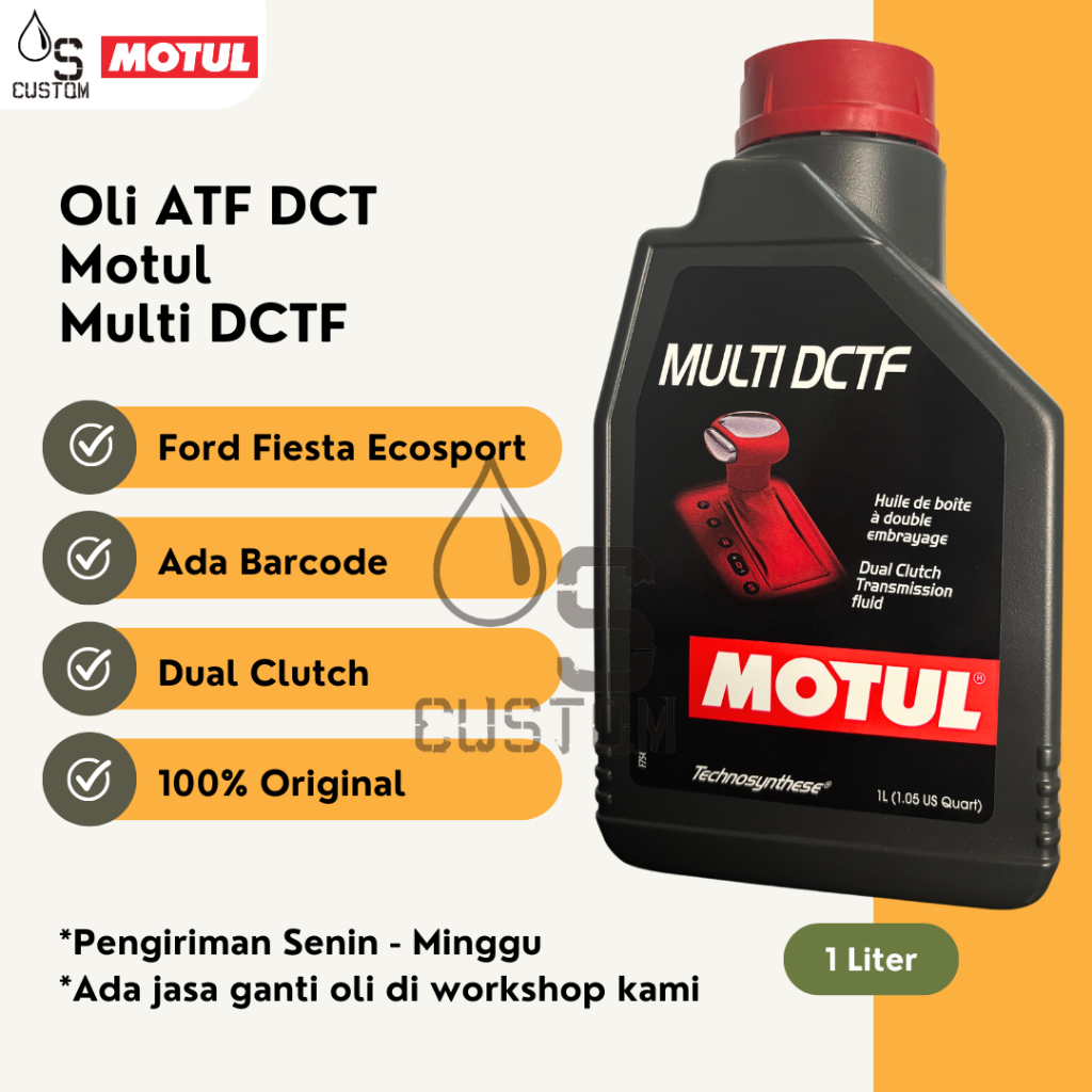 Jual Oli DCT Motul Multi DCTF ATF Dual Clutch 1 Liter Original | Shopee Indonesia