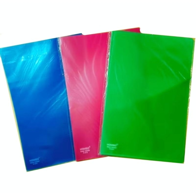 Jual Map L Map Bening Plastik Hombo H-313 Clear Holder Isi 12 Pcs ...