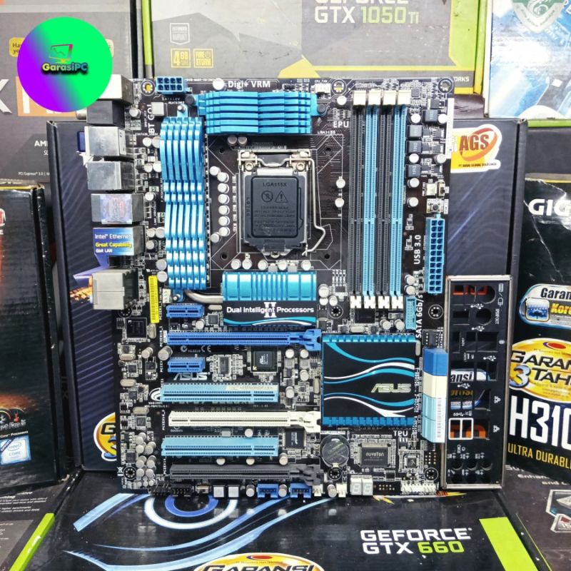 Jual Motherboard Asus P8P67 DELUXE Double OnBoard LAN Socket LGA 1155 DDr3 OffBoard VGA | Shopee ...