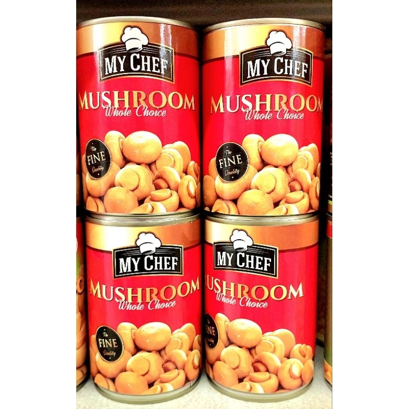 Jual My Chef Mushroom/Jamur Kancing Kaleng 425g | Shopee Indonesia