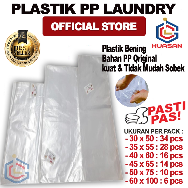 Jual Plastik Laundry / Plastik PP Laundry / Plastik Laundry Kiloan / kantong Plastik PP ...