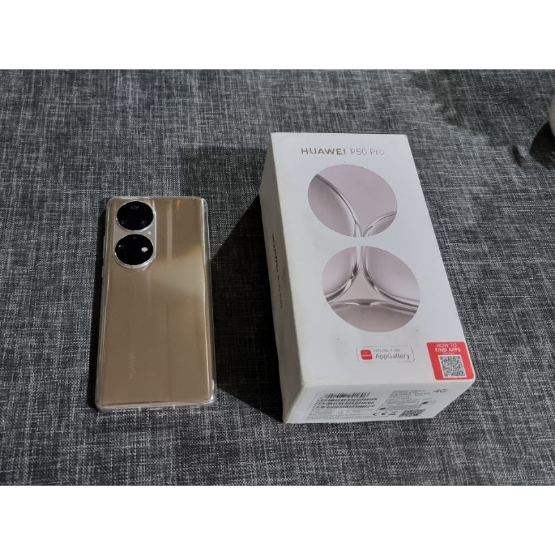 Jual Huawei P50 Pro 8/256GB Gold, Resmi Indonesia, Mulus, Fullset ...