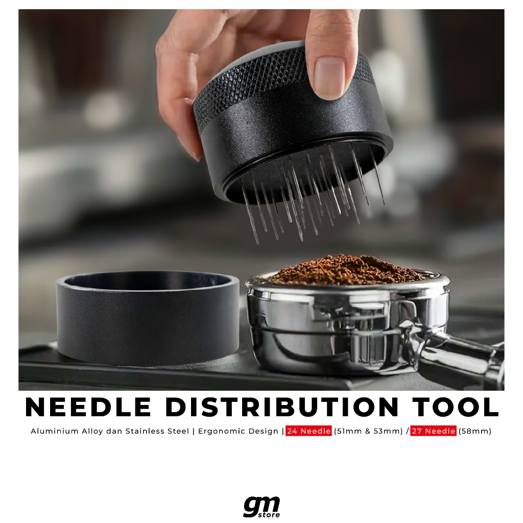 Jual otc WDT Coffee Powder Distributor Needle Distribution Tool Jarum ...