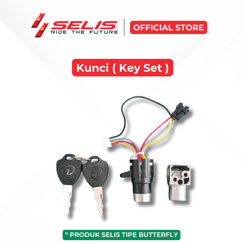 Jual SELIS - Kunci Set Sepeda Motor Listrik Universal ( Key Set ...