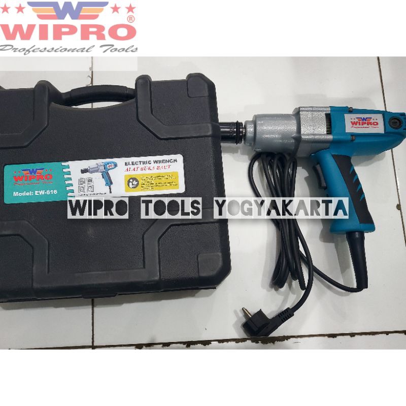 Jual Wipro Electric Impact Wrench 1/2 inch EW-616 - Alat Buka Baut ...