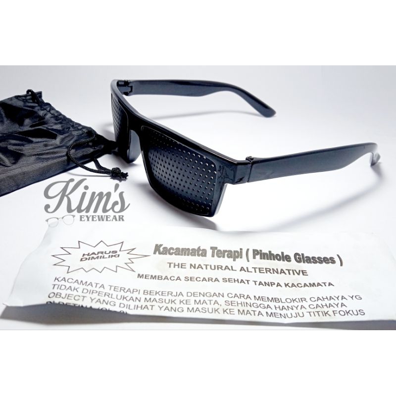 Jual kacamata terapi ,kacamata pinhole 4005 | Shopee Indonesia