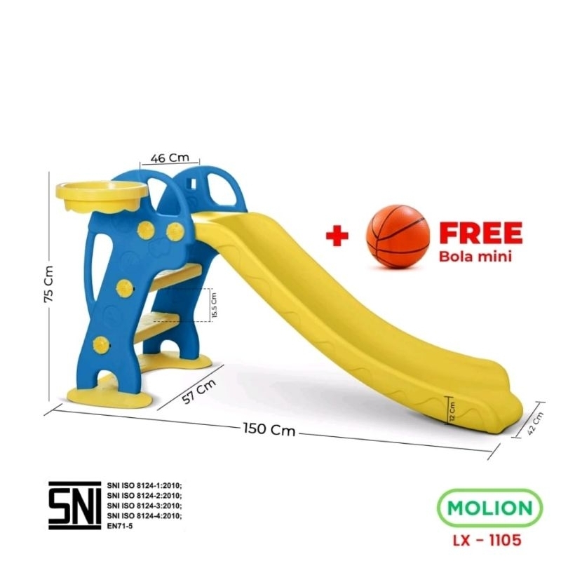 Jual SPEEDS X MOLION Perosotan Anak FREE RING BASKET Mainan Prosotan ...