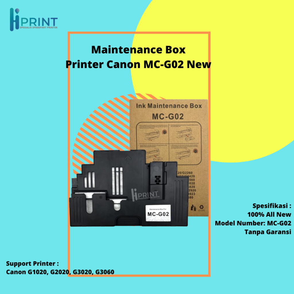 Jual Maintenance Box Printer Canon G1020 G2020 G3020 G3060 MC-G02 MCG02 MC G02 Ink Pad ...