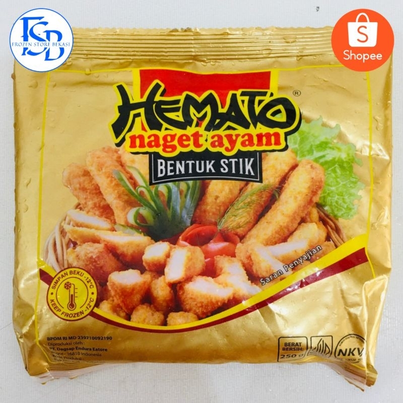 Jual NAGET AYAM HEMATO GOLD ( STIK 250GR ) | Shopee Indonesia