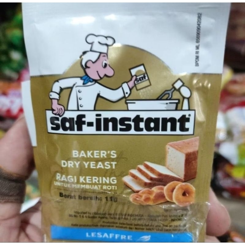 Jual SAFT INSTANT SACHET RAGI INSTAN RAGI KERING DRY YEAST | Shopee ...