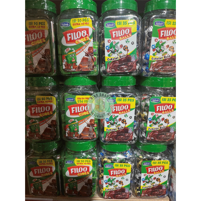 Jual Filoo Cokelat Cube (Isi 50 Pcs) / Balls (Isi 35 Pcs) | Shopee ...