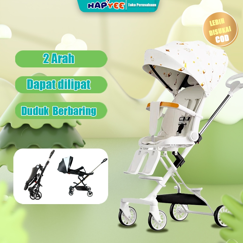 Jual HAPYEE Stroller Lipat Travelling Perlengkapan Kereta Dorong 180 ...