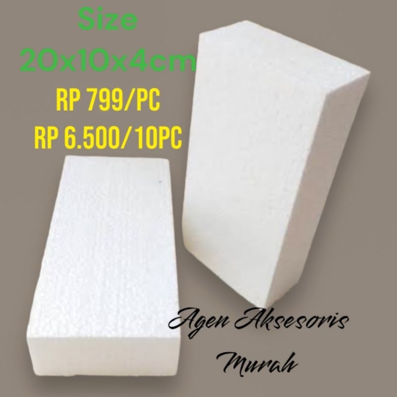 Jual Paket Grosir - Busa Putih / Busa Buket Bunga / Busa Styrofoam ...