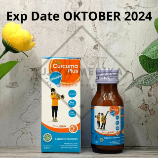 Jual Curcuma Plus Sharpy Sirup Rasa Jeruk 60 ml - Suplemen Vitamin Anak ...