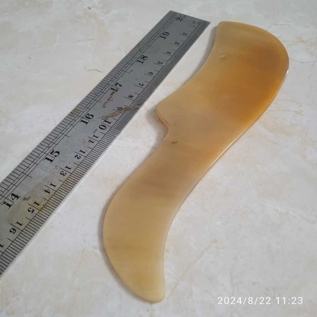 Jual Kerokan guasa alat pijat tanduk terapi guasa tanduk asli untuk ...