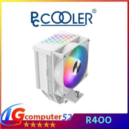 Jual CPU Cooler Processor Pccooler R400 Black ARGB For AMD Intel ...