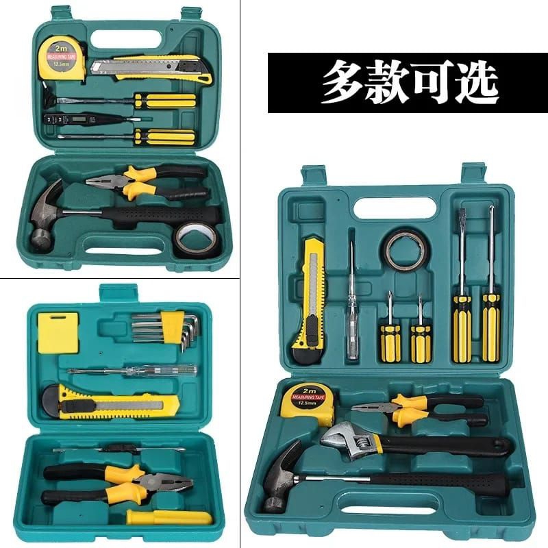 Jual TOOLS SET ALAT PERKAKAS PERTUKANGAN 16PCS TANG PALU OBENG TESPEN ...