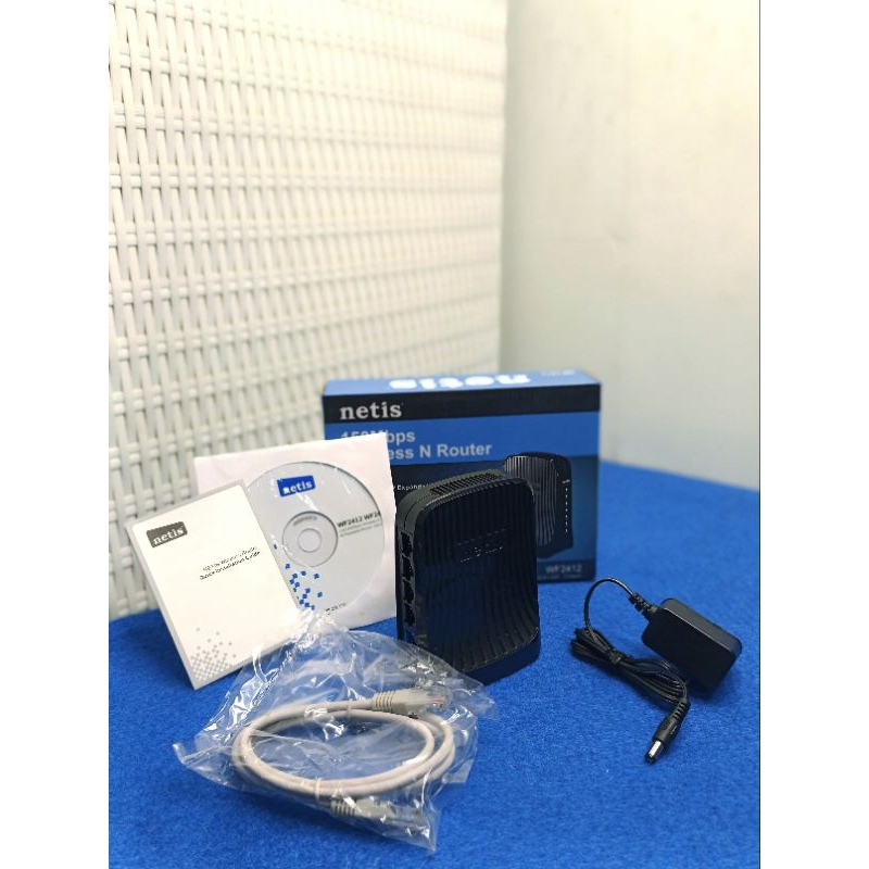 Jual WIRELESS N ROUTER || NETIS WF2412 || 150Mbps || NEW BERGARANSI ...