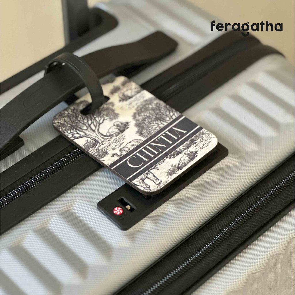 Jual Feragatha Custom Name Tag Luggage Tag Bag Tag Tas Koper Riviera ...