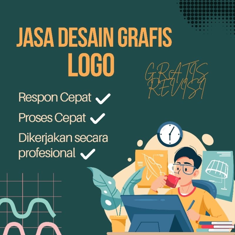 Jual JASA DESAIN LOGO GRATIS REVISI SAMPAI PUAS | Shopee Indonesia