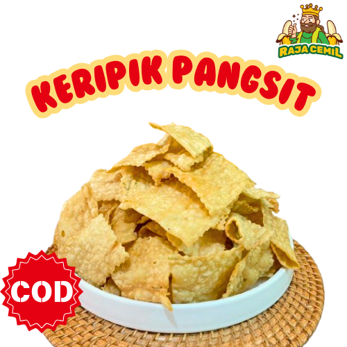 Jual Kerupuk Pangsit / Keripik Bawang Gurih Renyah Pangsit Goreng ...