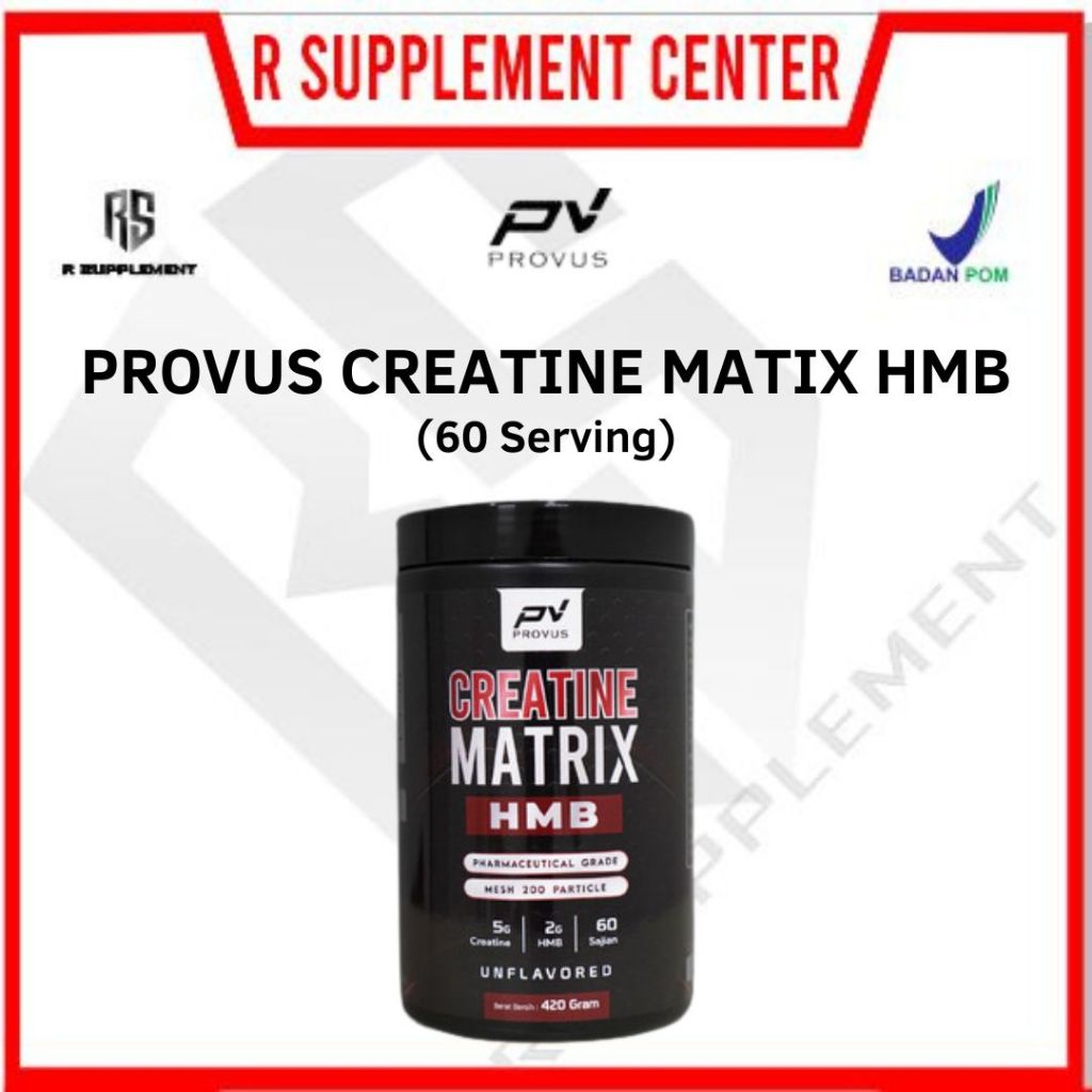 Jual PROVUS Creatine Matrix HMB 60 Serving Unflavored Creatine ...