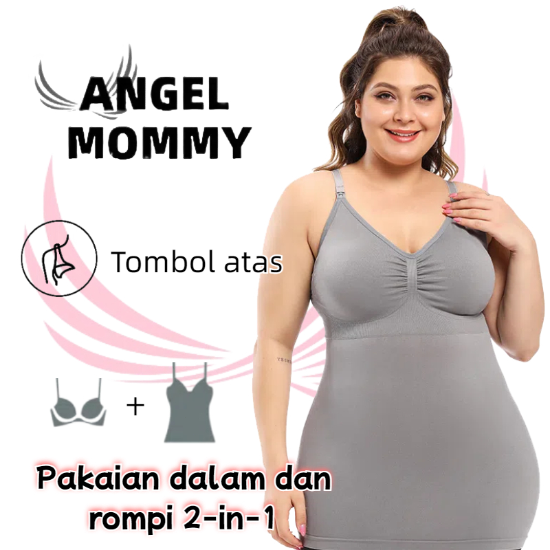 Jual ANGEL MOMMY Ukuran Besar Tank Top Bra Menyusui Maternity Lembut ...