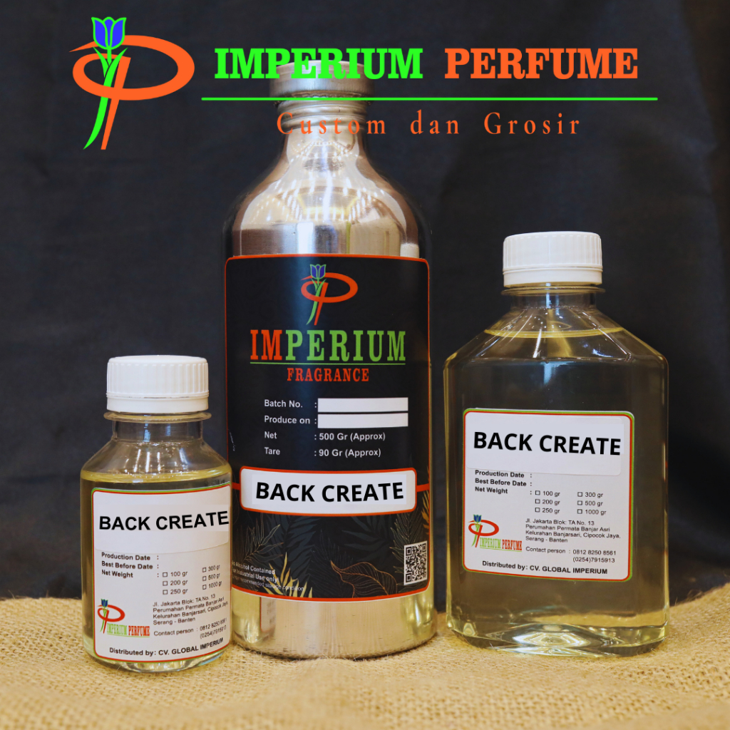 Jual BACK CREATE BIBIT PARFUM MURNI BY IMPERIUM 1 KG DAN 500GR. (BACCARAT ROUGE) | Shopee Indonesia