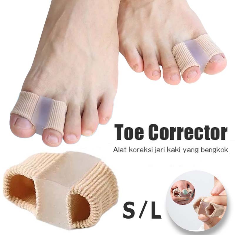 Jual 2 Pcs Pemisah Jari Kaki Anti Bunion Toe Separator Corrector Bunion ...