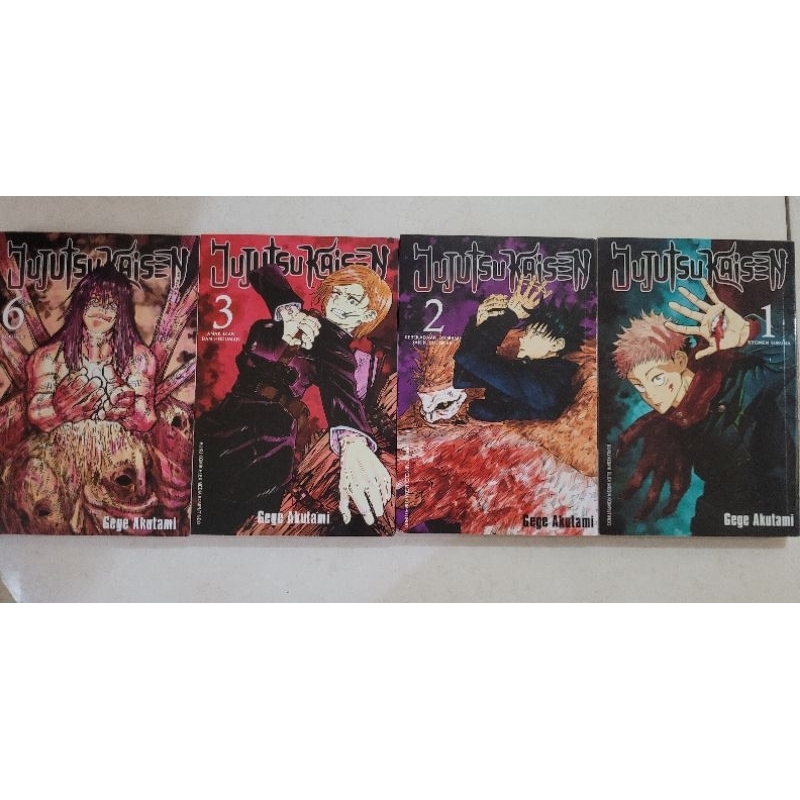 Jual [PRELOVED] Komik Jujutsu Kaisen Bahasa Indonesia | Shopee Indonesia