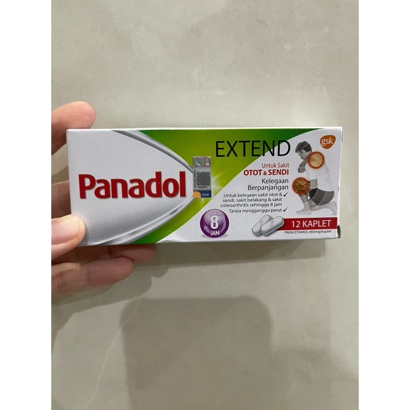 Jual PANADOL EXTEND FOR MUSCLE & JOINT PAIN 12 TABLET | Shopee Indonesia