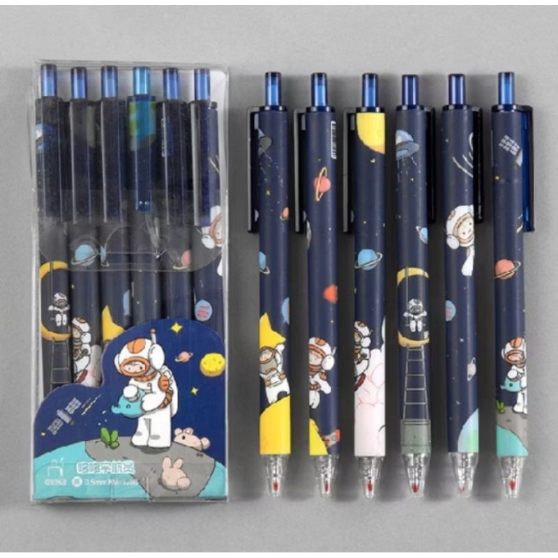 Jual Pulpen Gel Pena motif pena lucu 0.5 mm pulpen aesthetic Pulpen ...