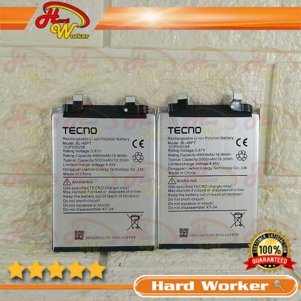Jual Baterai Battery Original Tecno Pova 5 pro - Pova5 pro - LH8N BL ...