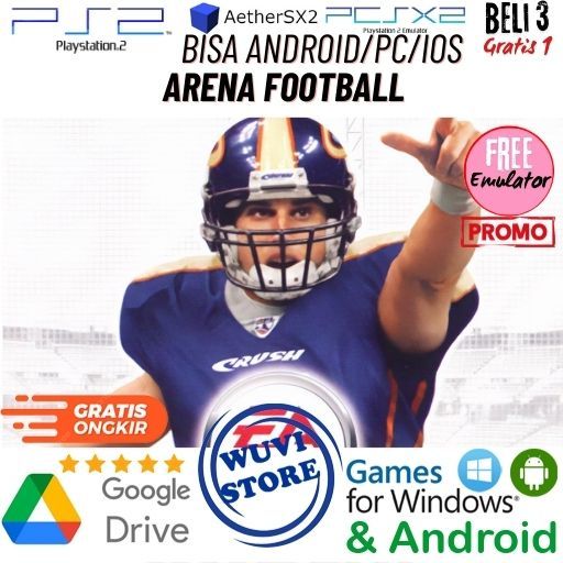 Jual Jual PS2 Arena Football | Bisa di PC / Android / IOS Plus Emulator ...