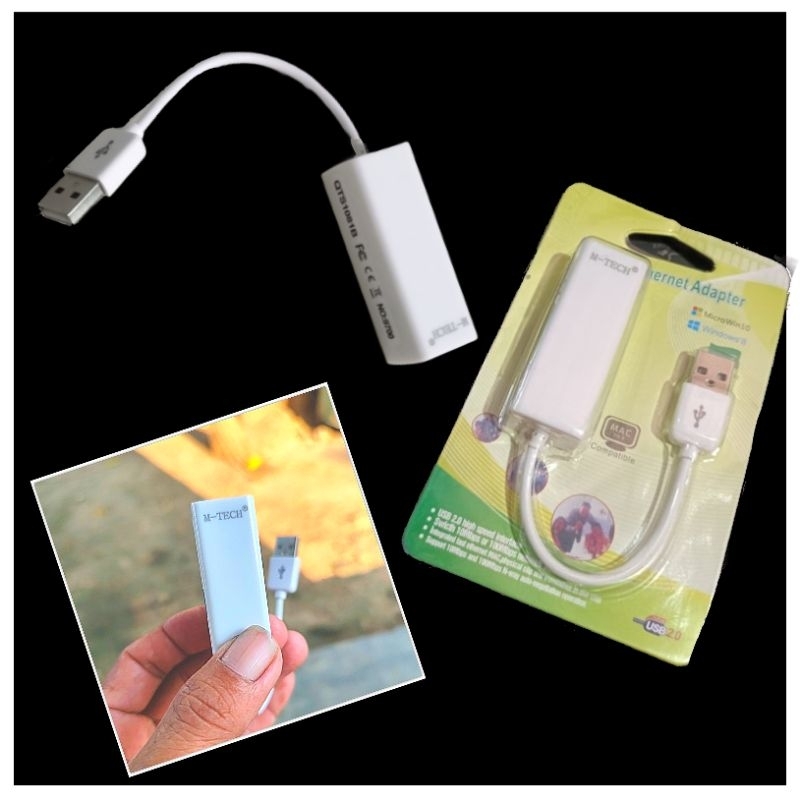 Jual USB LAN Cable / USB Ethernet Adapter RJ45 / Kabel Usb To Lan Rj 45 ...