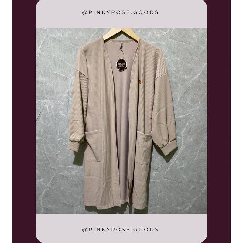 Jual OUTER KNIT AQUILA FASHION WANITA (SPECIAL BLACK & CREAM) | Shopee ...