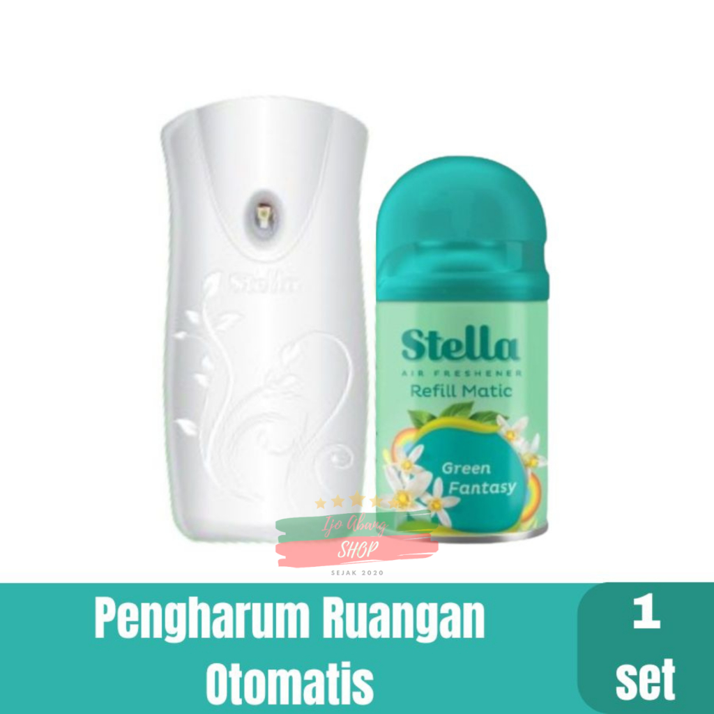 Jual Stella Matic Box Set - Dispenser Stella Pengharum Ruangan Semprot ...