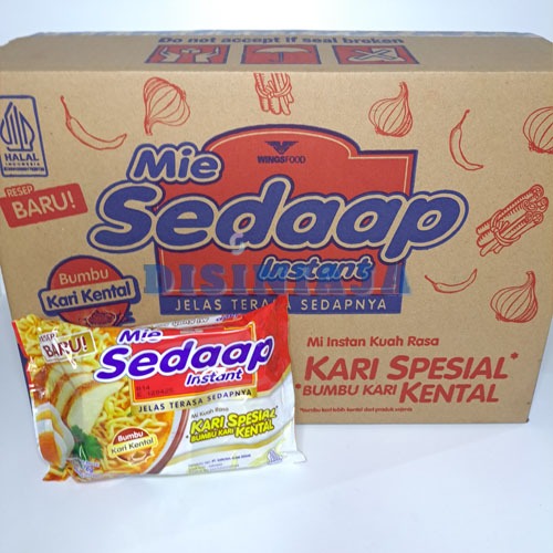 Jual Mie Sedap Kari Special 75gr x 40bks (1 Dus) | Shopee Indonesia