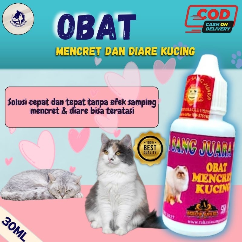 Jual OBAT Mencret Dan Diare Untuk Kucing 30ml | Shopee Indonesia