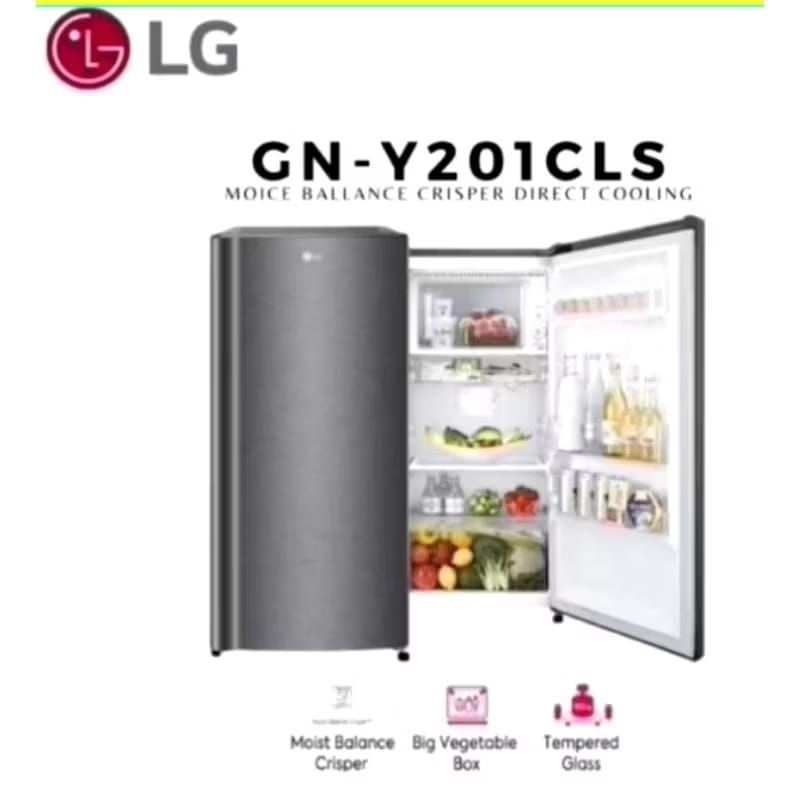 Jual LG KULKAS 1 PINTU GN-Y201 CLS 169 LITER | Shopee Indonesia