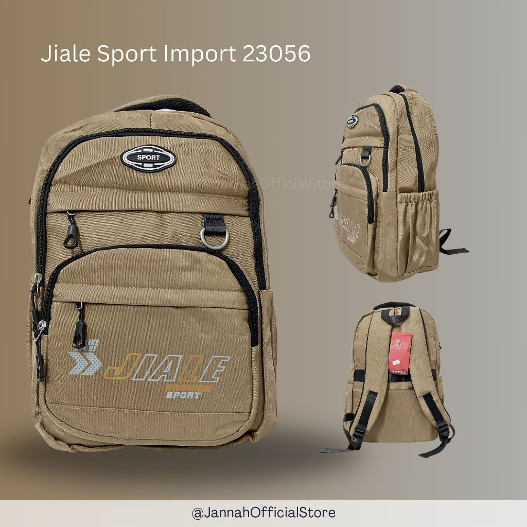 Jual Tas Ransel Import Laki-laki Perempuan Merek Jiale Fashion Sport ...