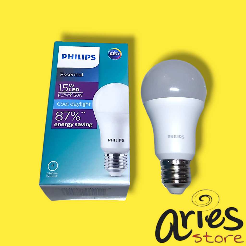Jual LED PHILIPS ESSENTIAL LED BLUB 15 WATT | Shopee Indonesia