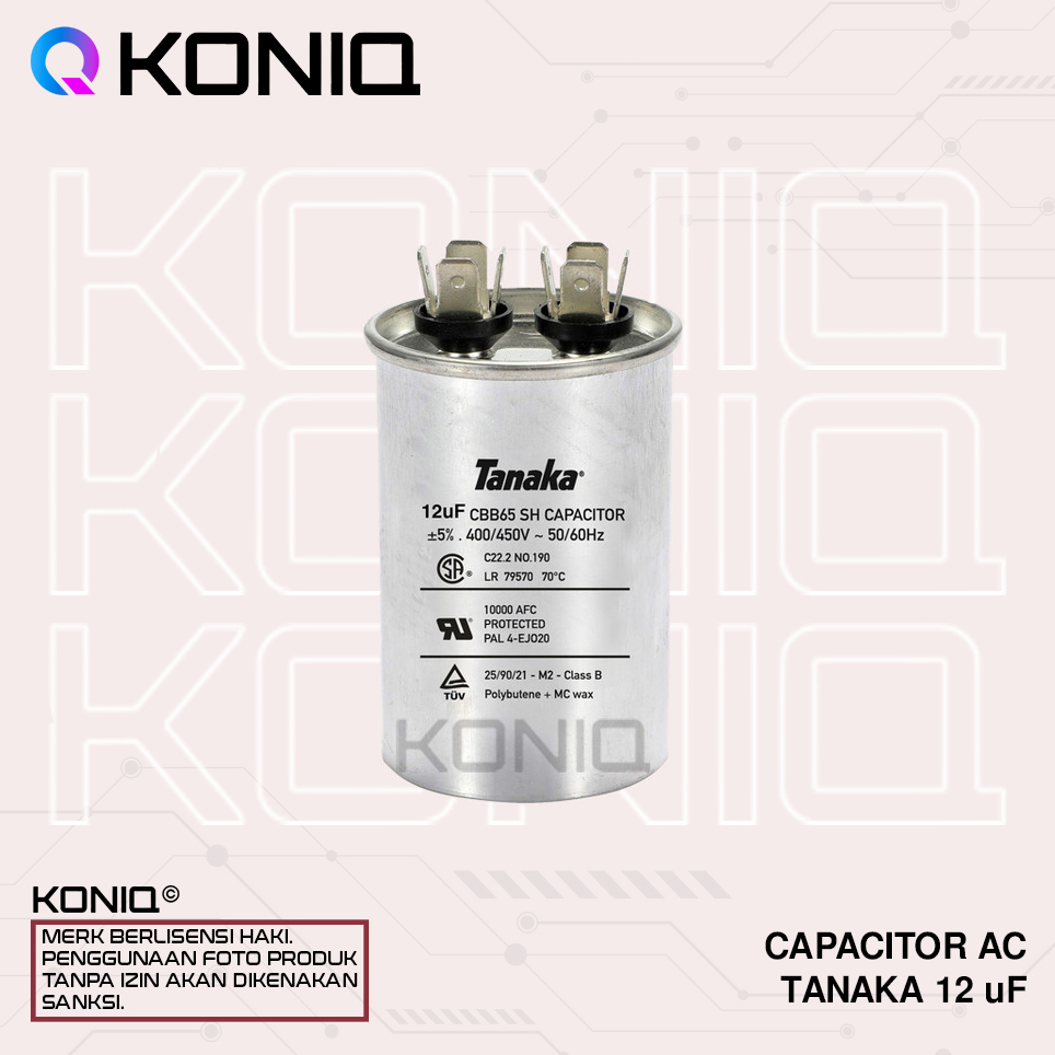 Jual KAPASITOR AC 12 UF MIKRO / CAPASITOR 12 UF MIKRO CBB65 | Shopee ...