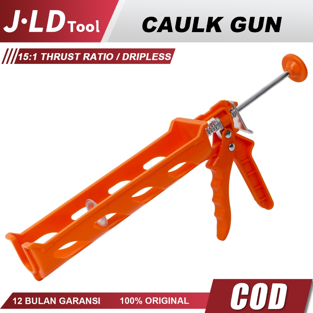 Jual JLD Dripless Caulking Gun 15:1 Rasio Dorong Alat Tembakan Lem ...
